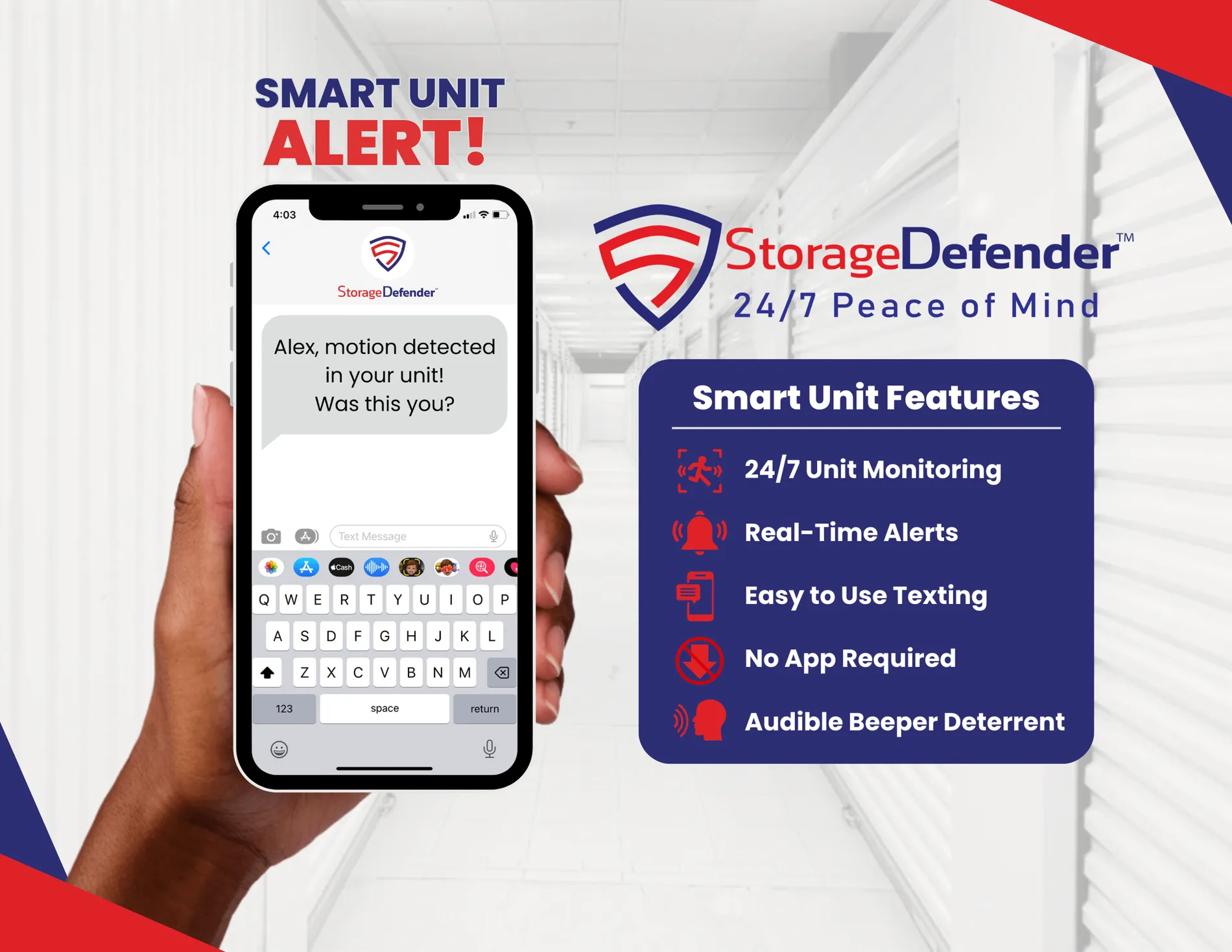 Storagedefender Smart Units Storage Court