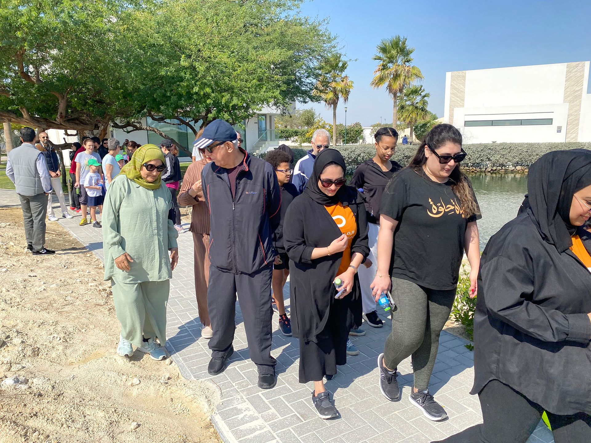 Photo Gallery of the walking event on Bahrain Sports Day