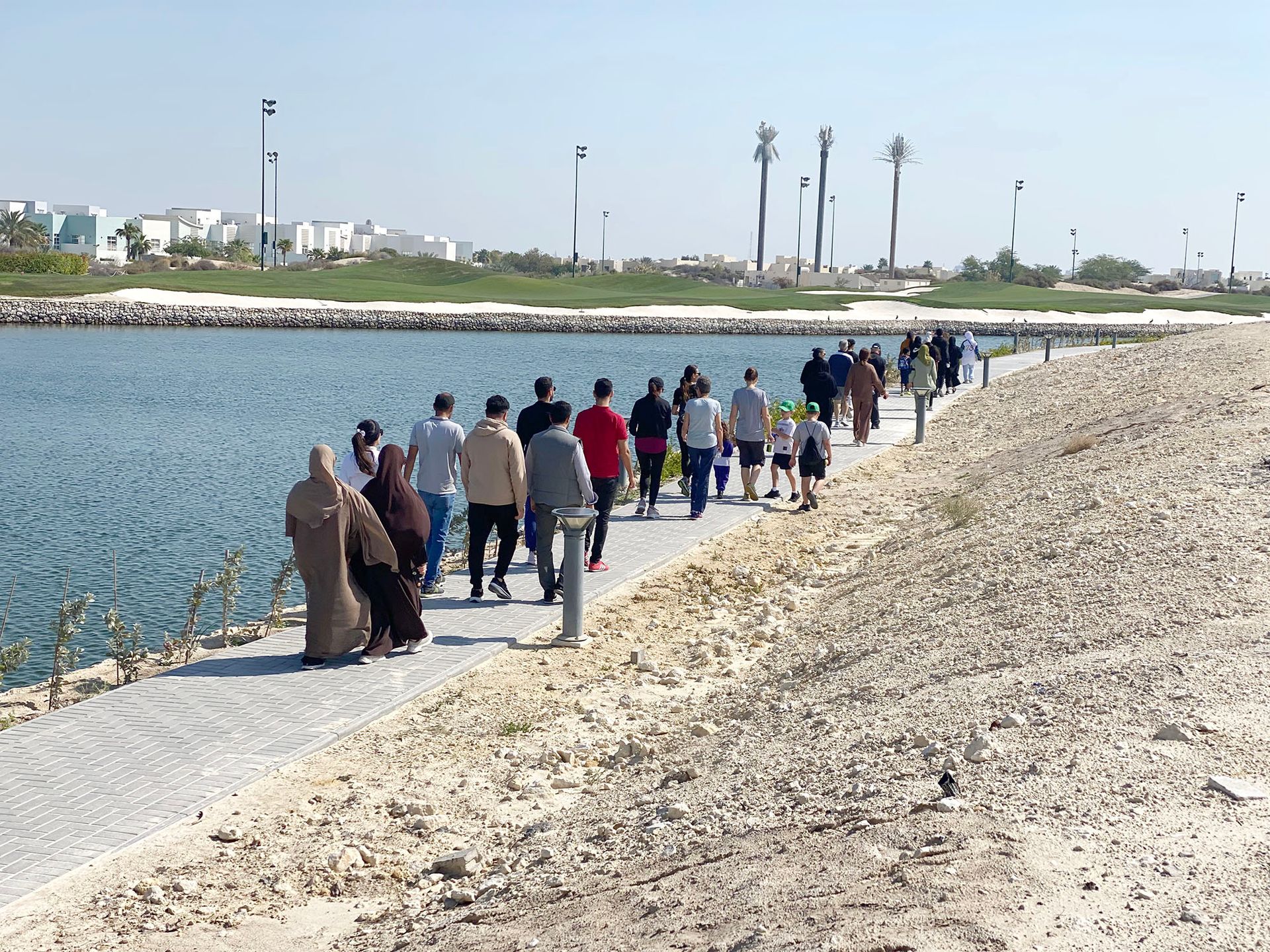 Photo Gallery of the walking event on Bahrain Sports Day
