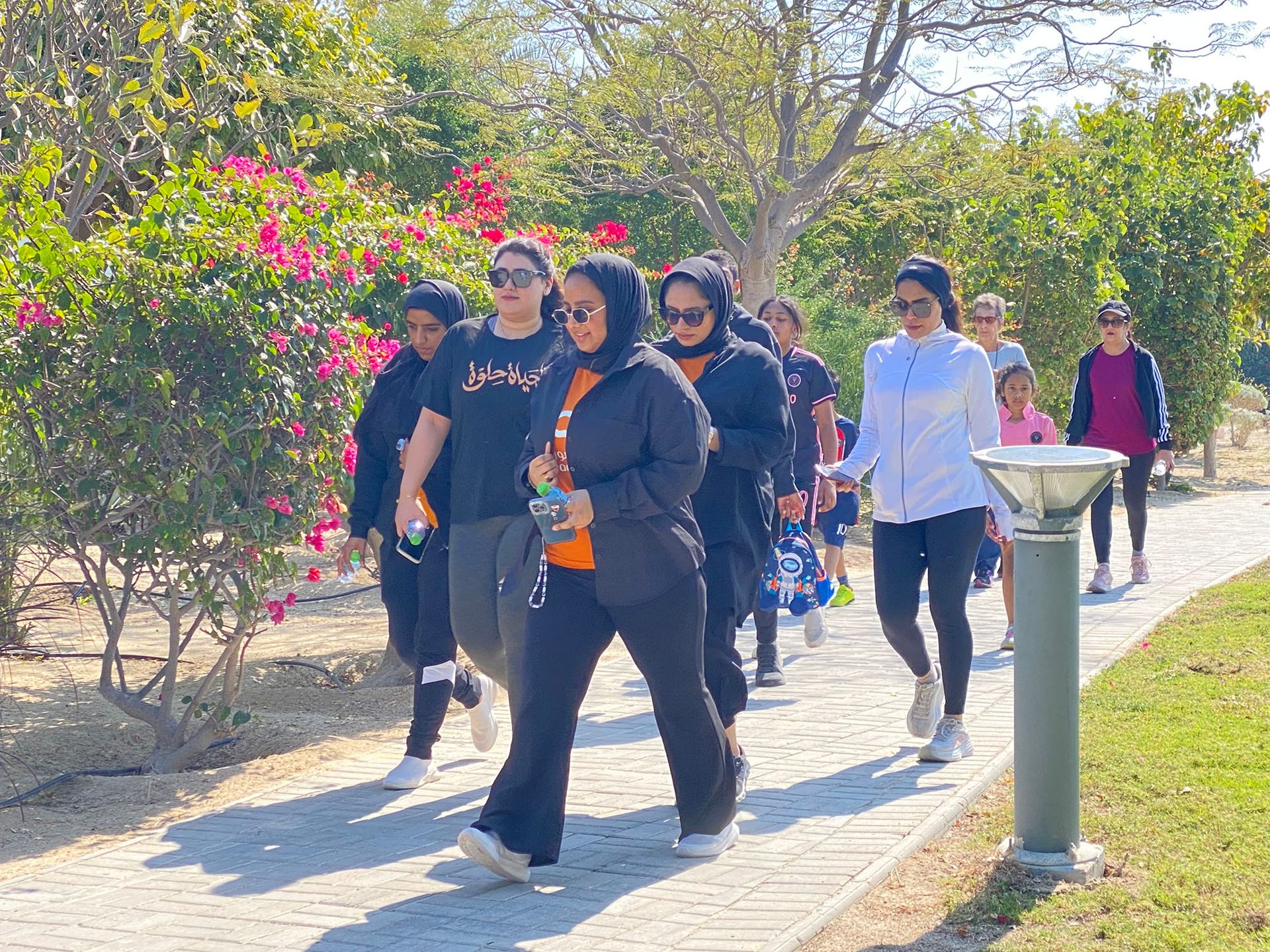 Photo Gallery of the walking event on Bahrain Sports Day