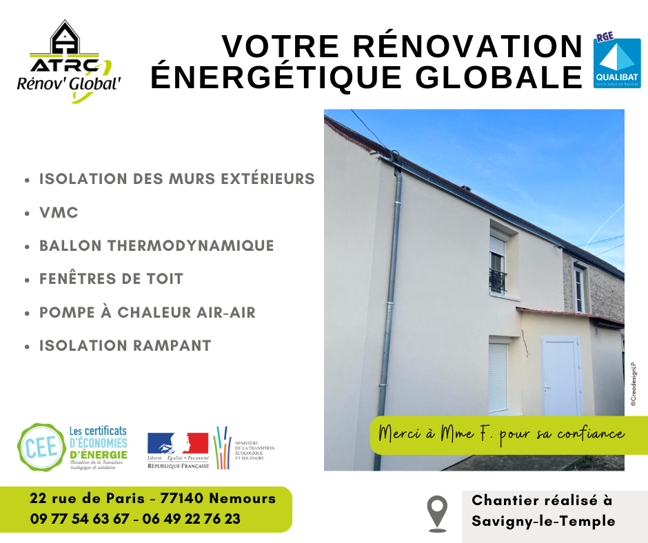 Les actualités d'ATRC Renov Global