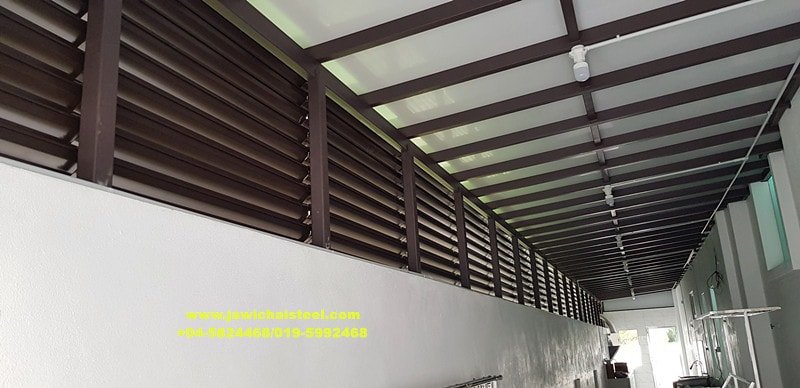 Aluminium Sun Louvers System Fabricators Malaysia - Jawi Chai Steel ...