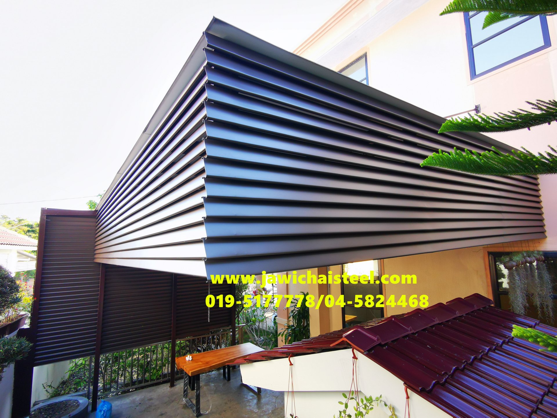 Aluminium Sun Louvers System Fabricators Malaysia - Jawi Chai Steel ...