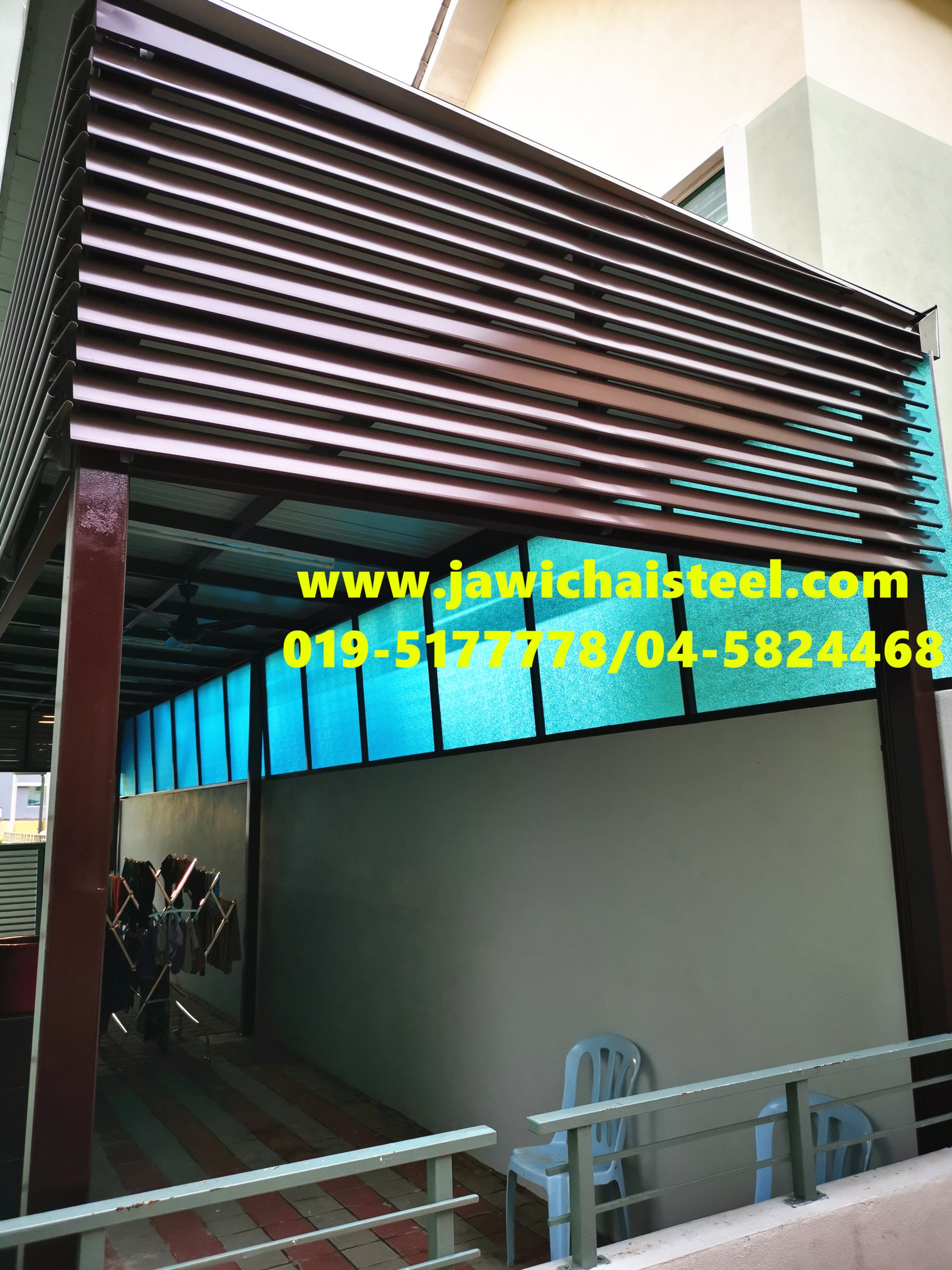 Aluminium Sun Louvers System Fabricators Malaysia - Jawi Chai Steel ...
