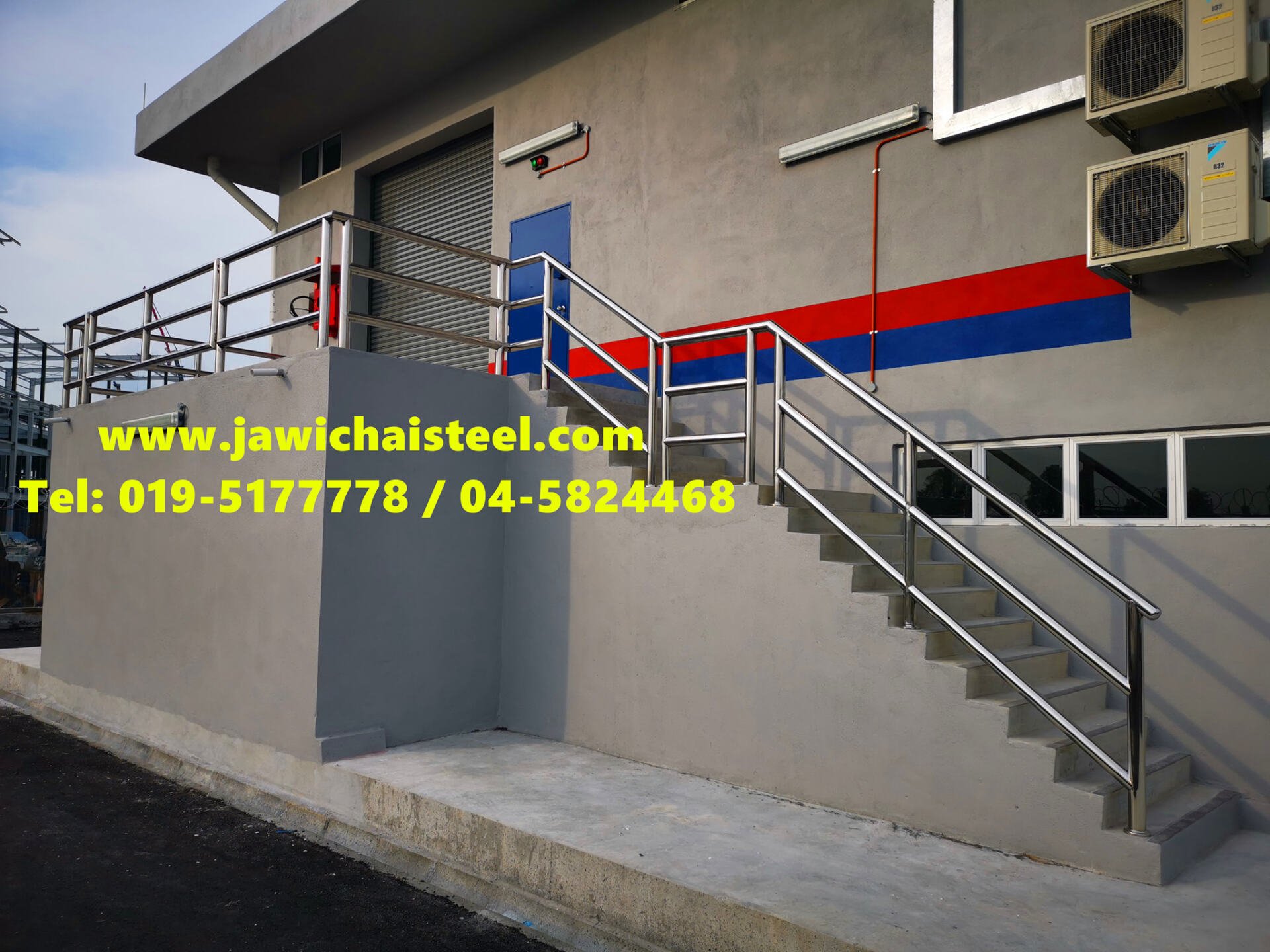Staircase & Railing Fabricators Malaysia - Jawi Chai Steel Engineering