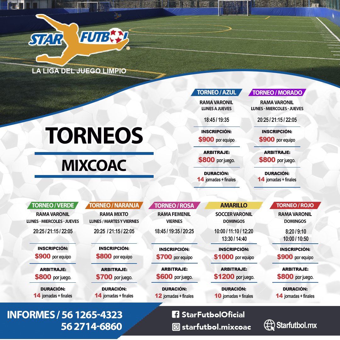 Starfutbol | Sucursal Mixcoac