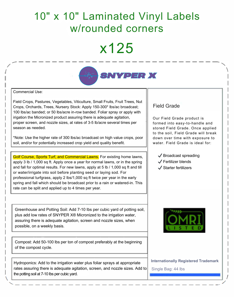 Field Grade | GreenMCMeds | SNYPER X®