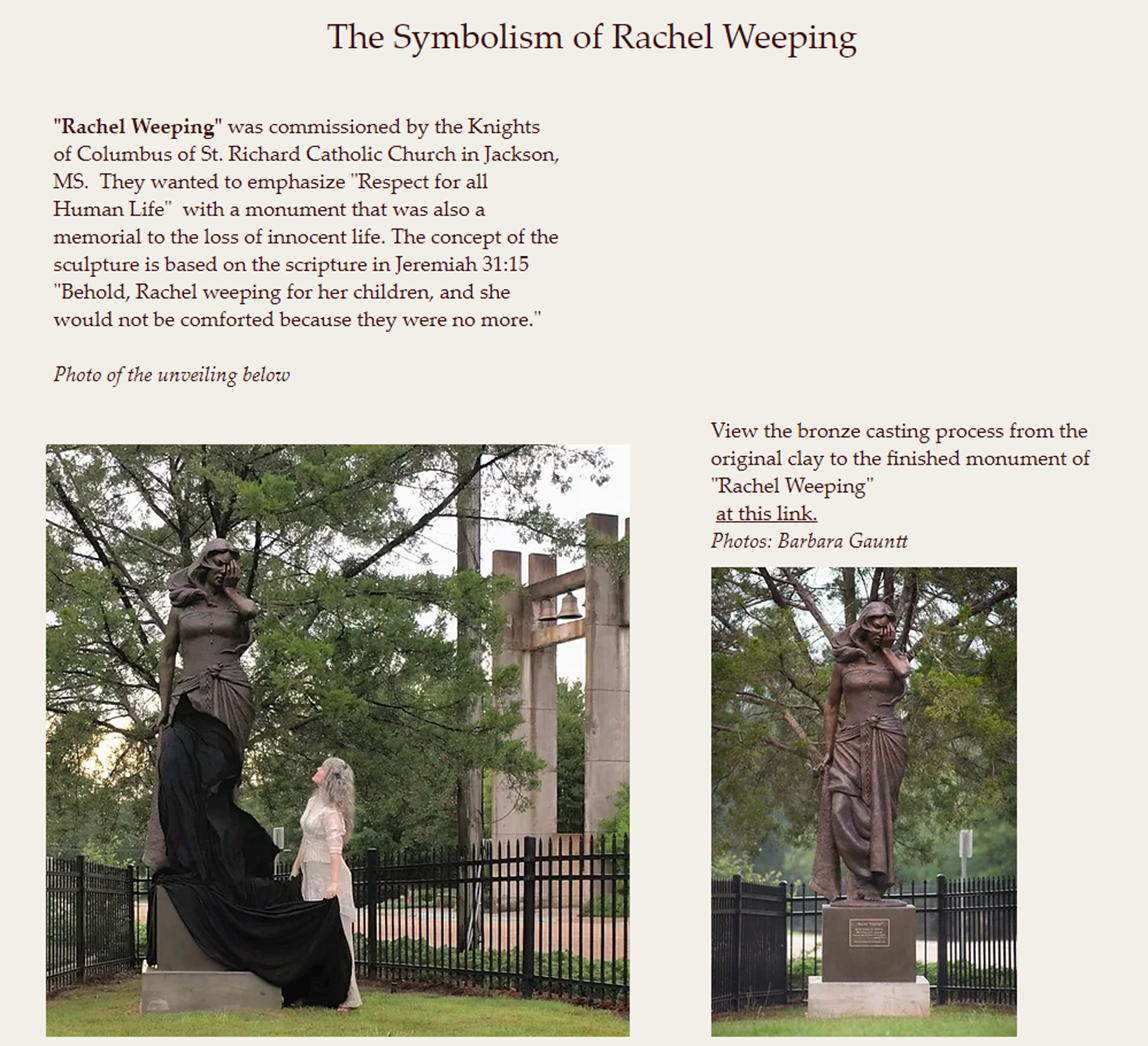 Symbolism of Rachel Weeping