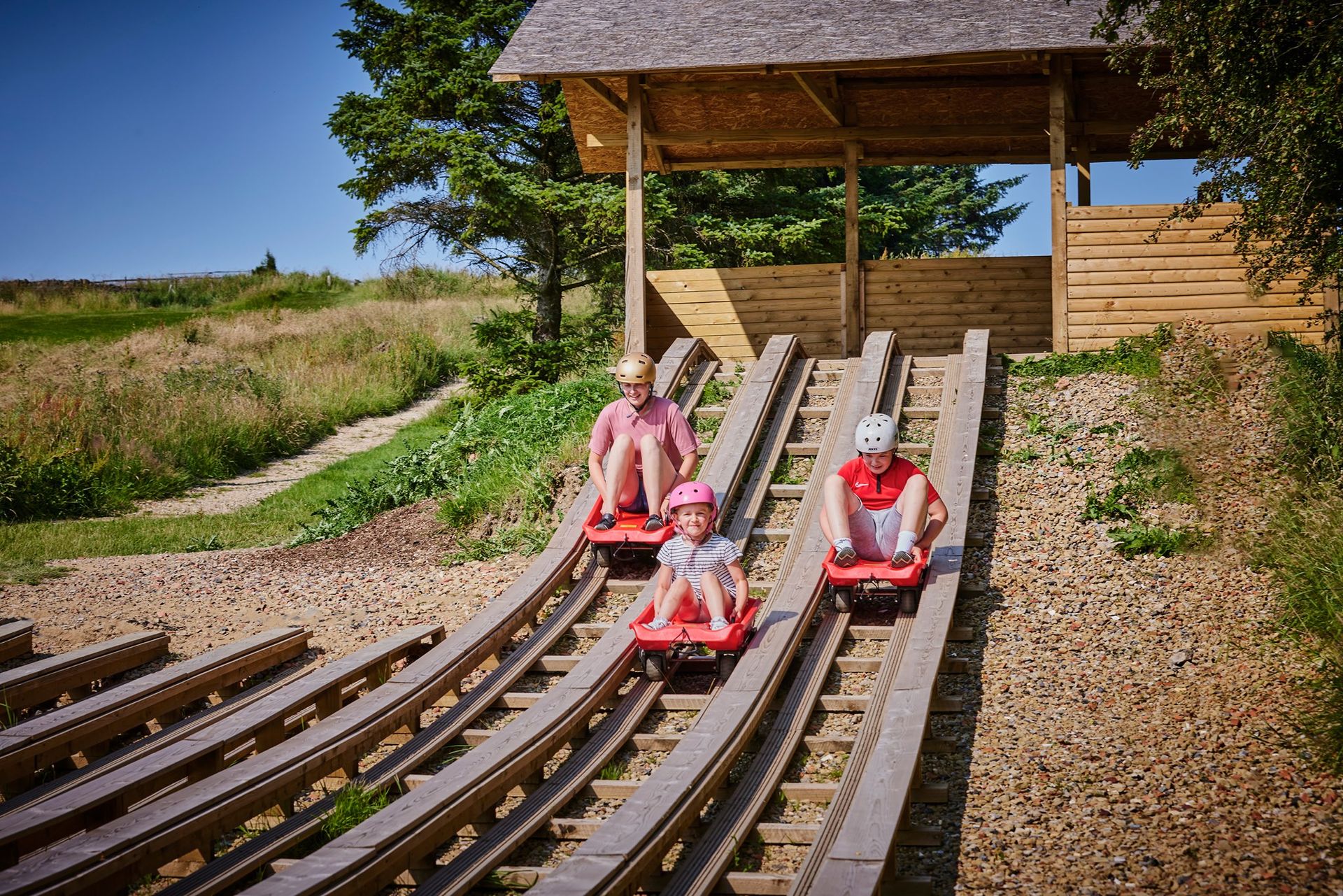 Grass Sledges, Cresta Run Sledges, manufactured in the UK.