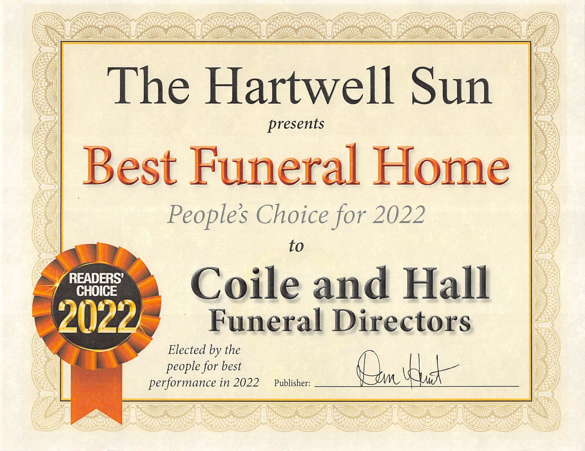 Coile and Hall Funeral Directors | Hartwell, GA