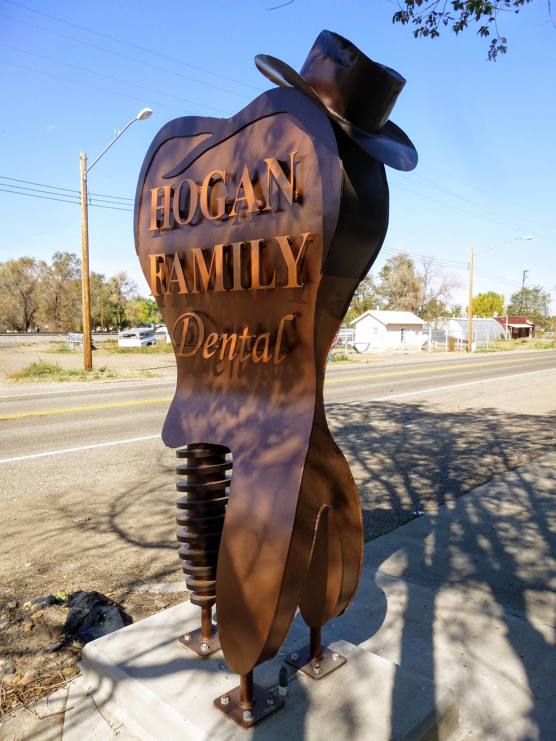 Sculptural Signage - Custom Signage Welding Great Falls