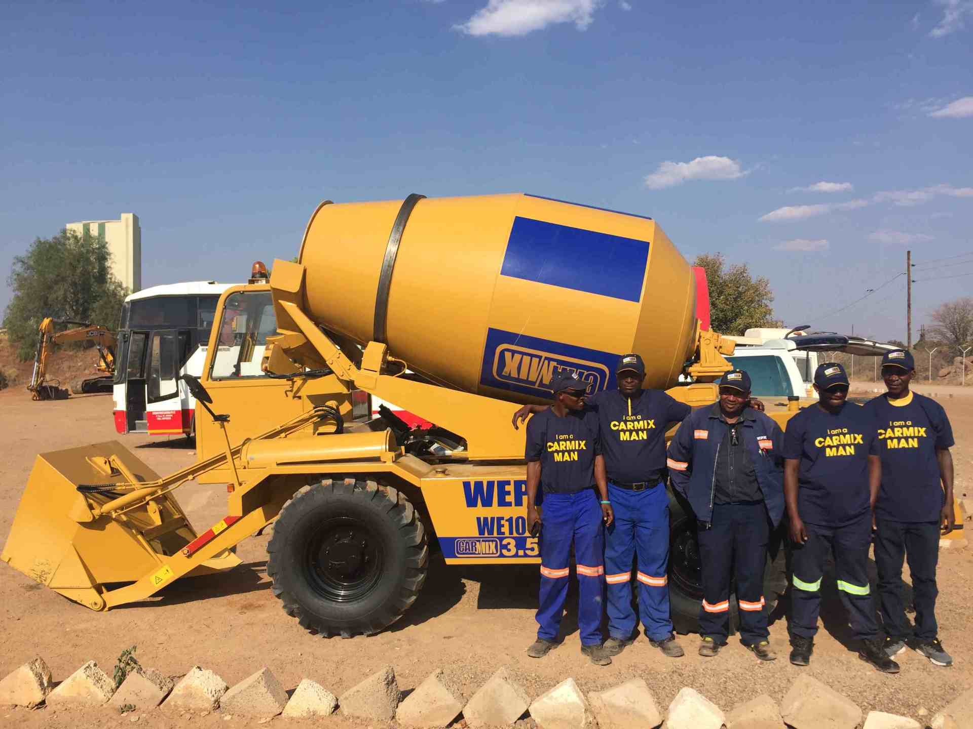 Carmix South Africa - 4x4 Concrete Mixers and Dumpers