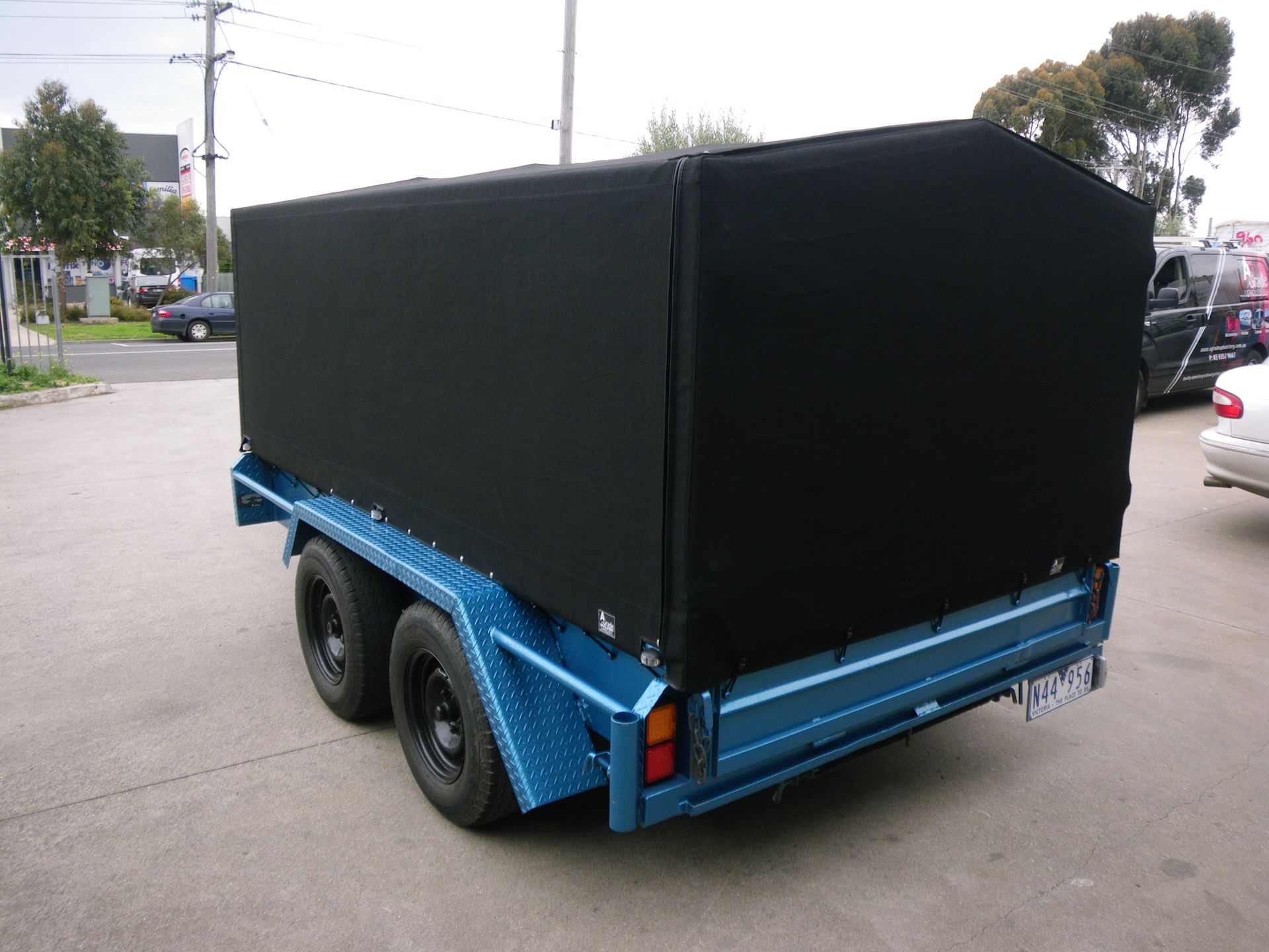 Custom Canvas & PVC Trailer Canopy Covers in Melbourne