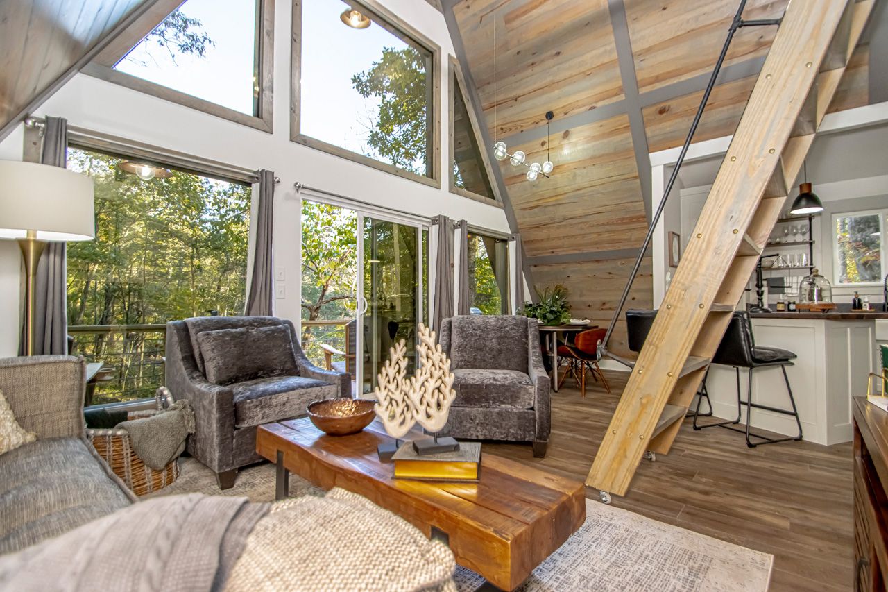 The Bridge House | Cabin Rentals | Buffalo River | Nature's Loft