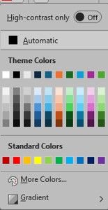 Microsoft 365 - New Themes and Colours