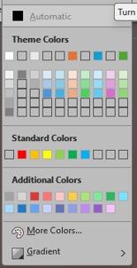 Microsoft 365 - New Themes and Colours