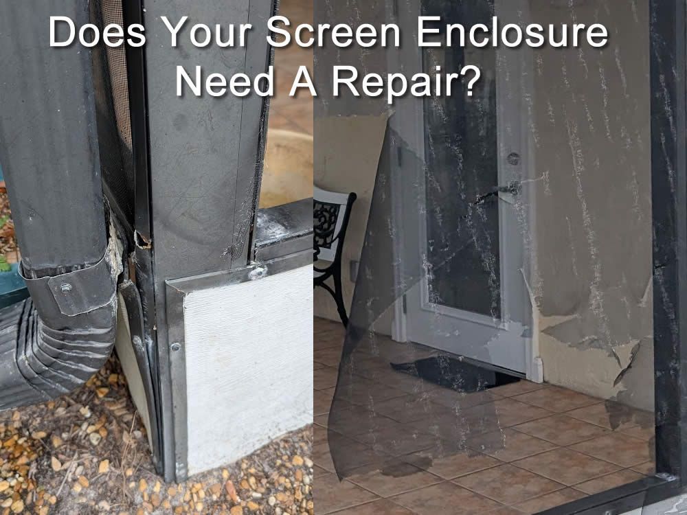 The Importance of Repairing Your Screen Enclosure After Hurricane Damage