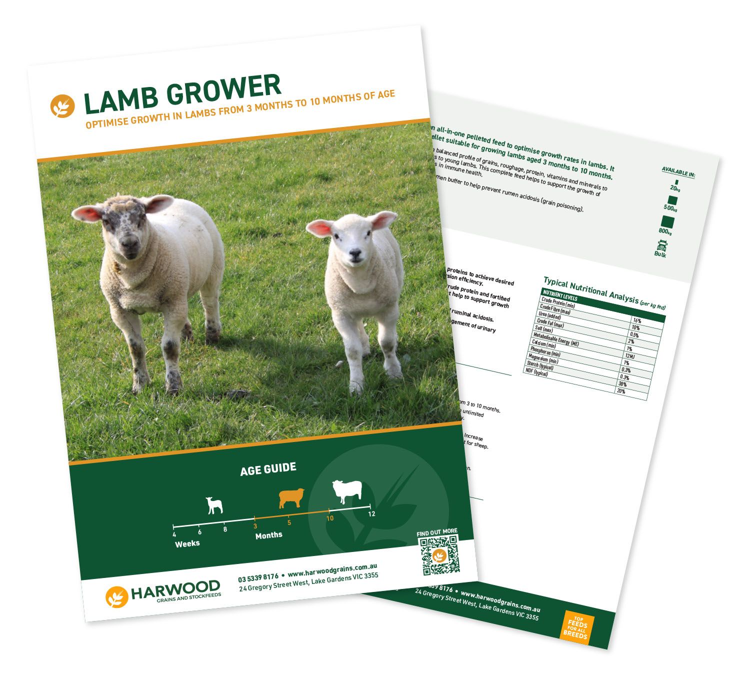 Lamb Grower | Harwood Grains | Sheep Feed Range
