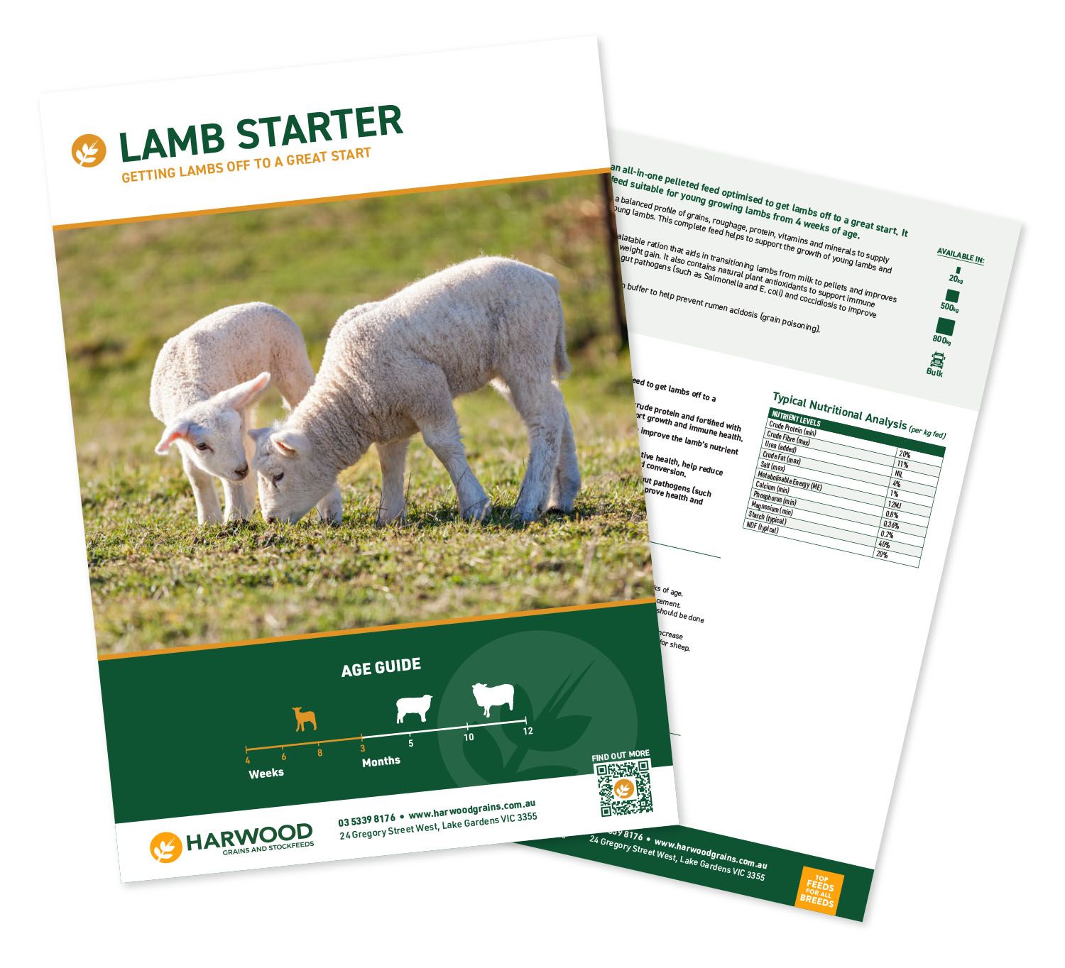 Lamb Starter | High Protein Feed | Harwood Grains