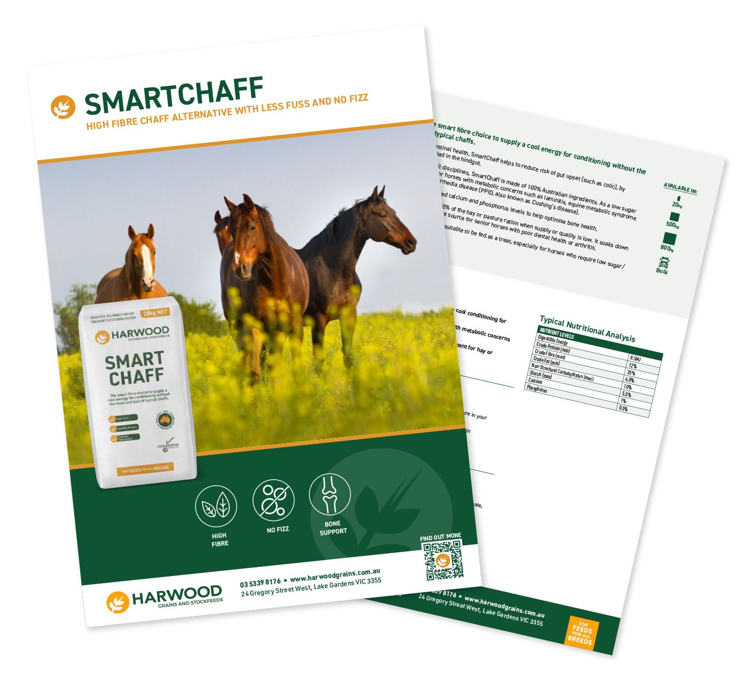 Smart Chaff | Horse Feed | Harwood Grains