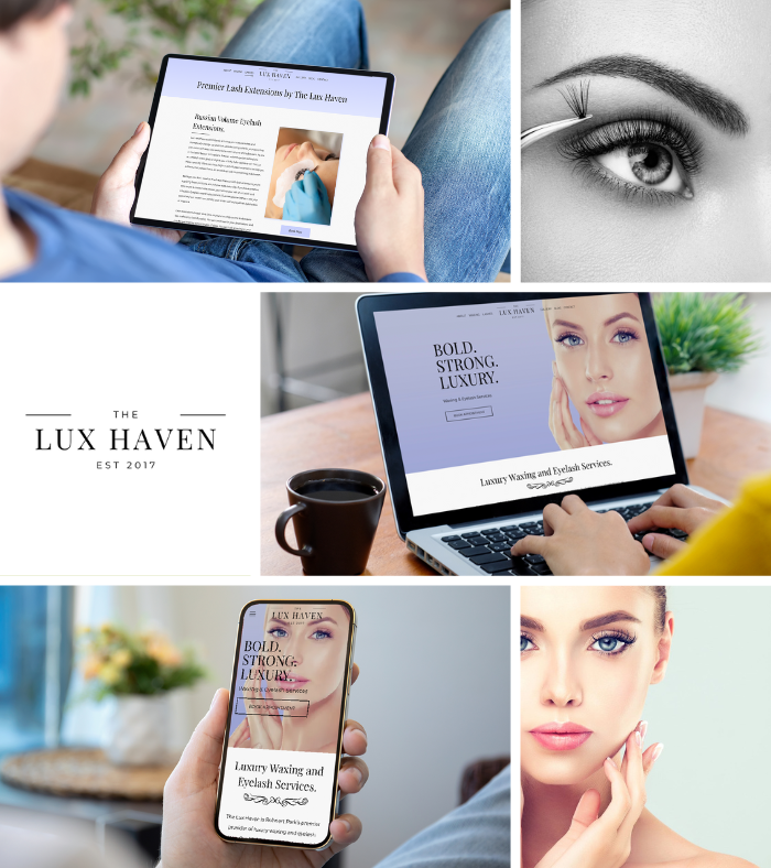 New Site Designed For The Lux Haven