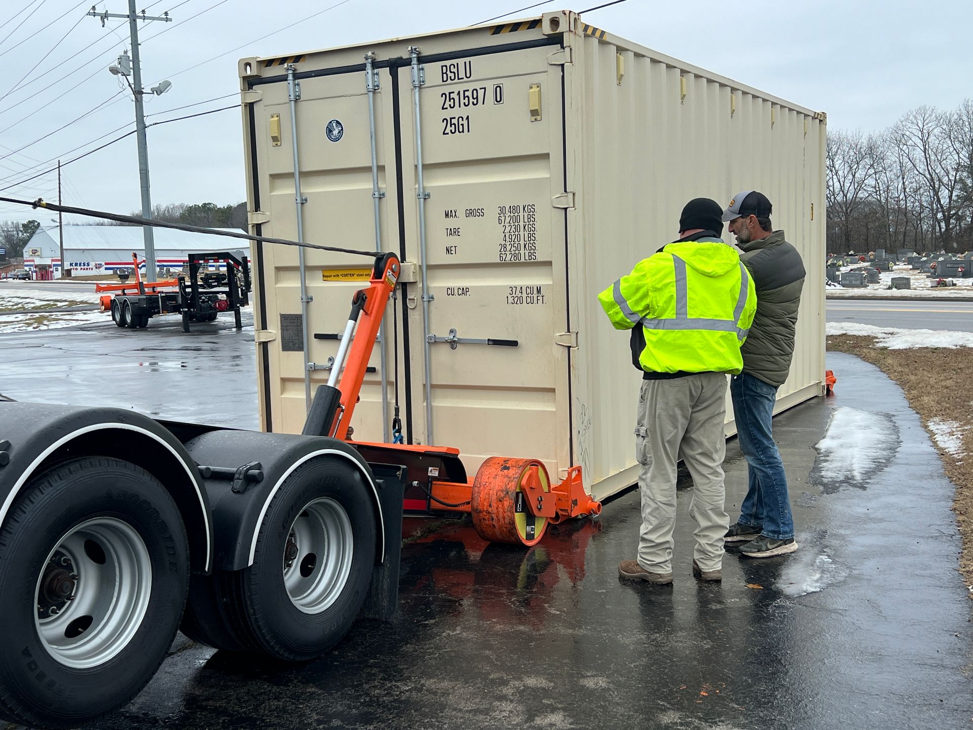 Side-Shift, Self-Lifting Container Trailer | ContainGo