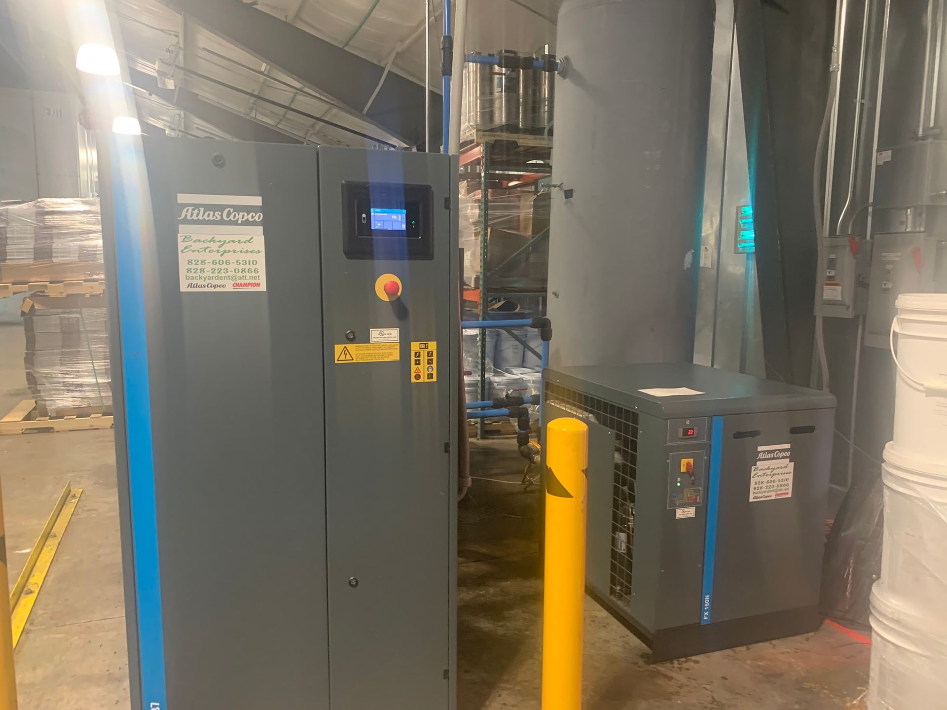 Air Compressor Rooms | Spindale, North Carolina | Backyard Enterprises ...