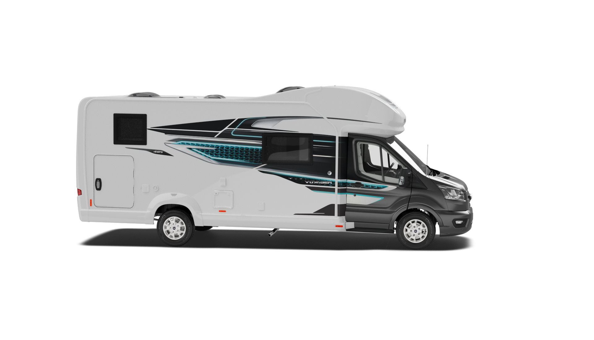5 Berth - Swift Voyager 485 Motorhome Rental - Wests Motorhome Hire UK