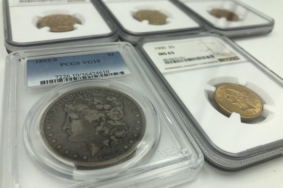 What We Buy | Numismatic Coins - Eastside Gold and Coin Exchange