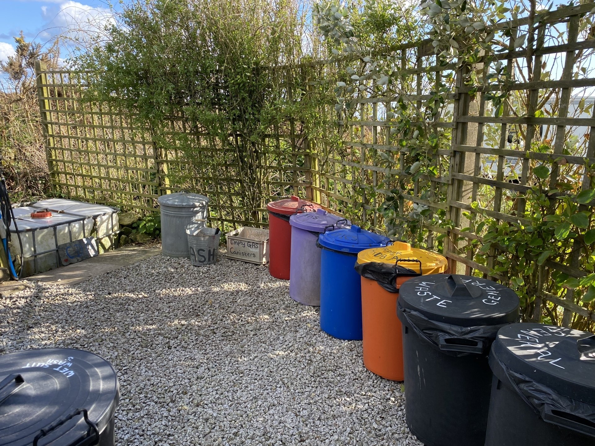 Sea view camping at Dropped Anchor