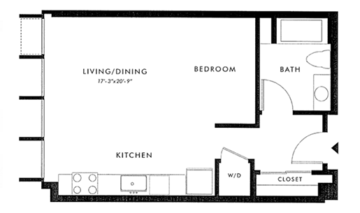 Floor Plans | Edison Apartments | Long Beach, CA