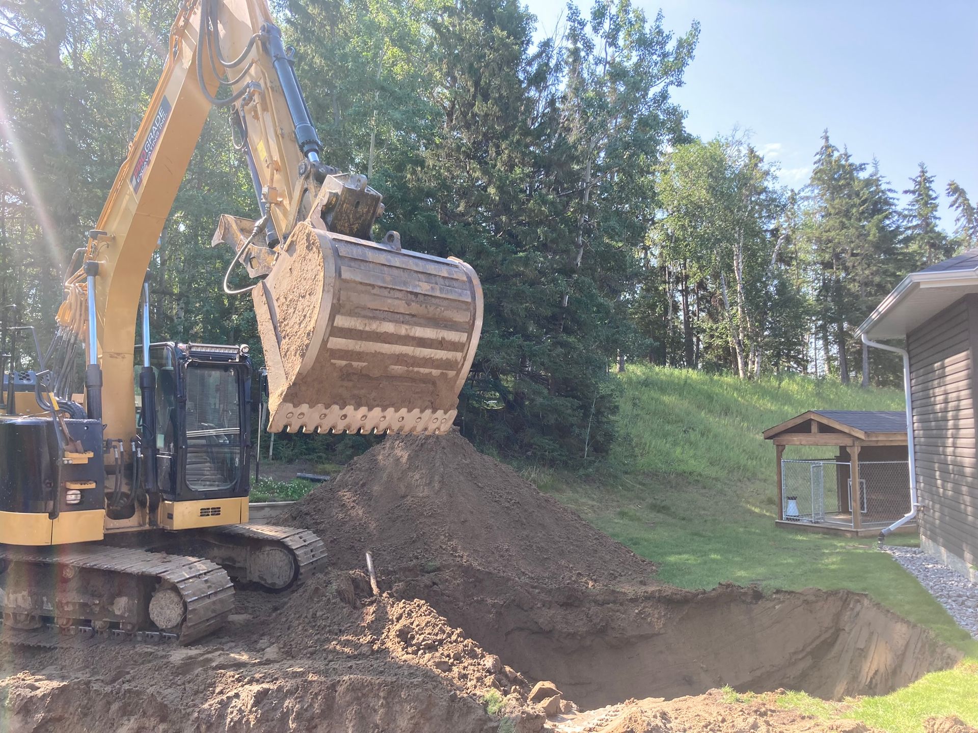 Our Services | Prograde Excavating Inc. | Ponoka | Red Deer | Alberta