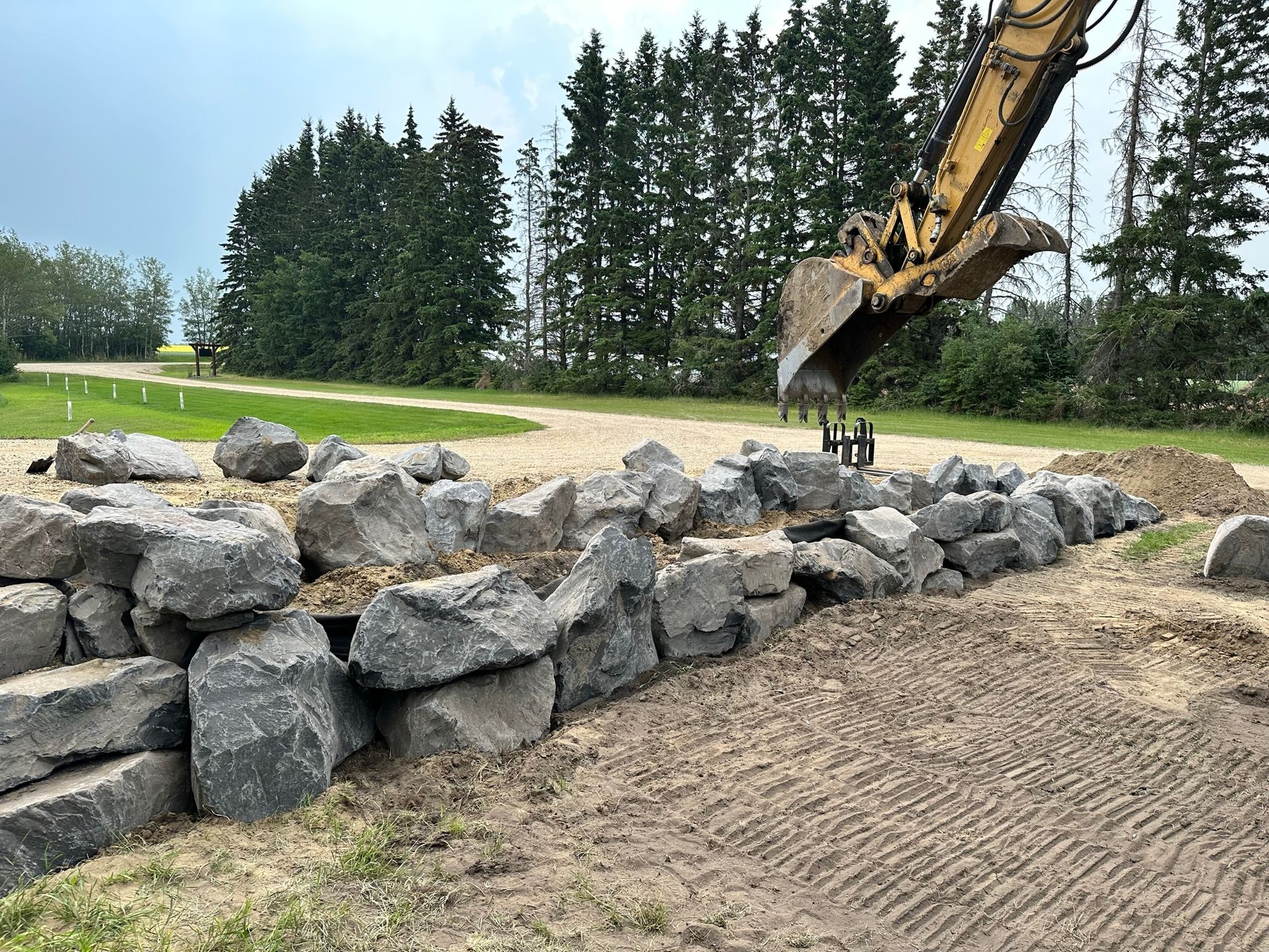 Trench & Install Utilities | Secondary Lines | Ponoka | Camrose | AB