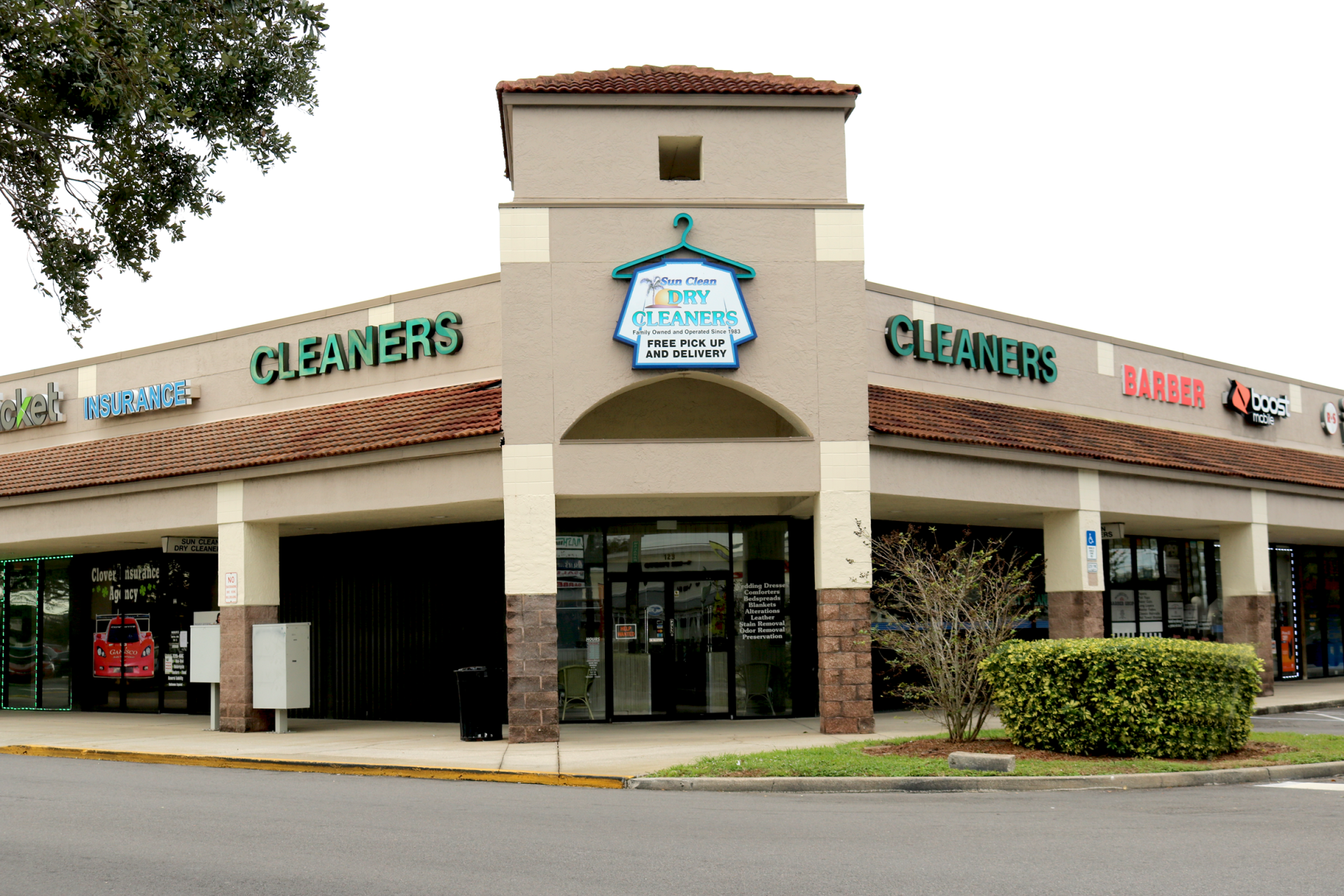 Sun Clean Dry Cleaners locations in Brevard County Florida