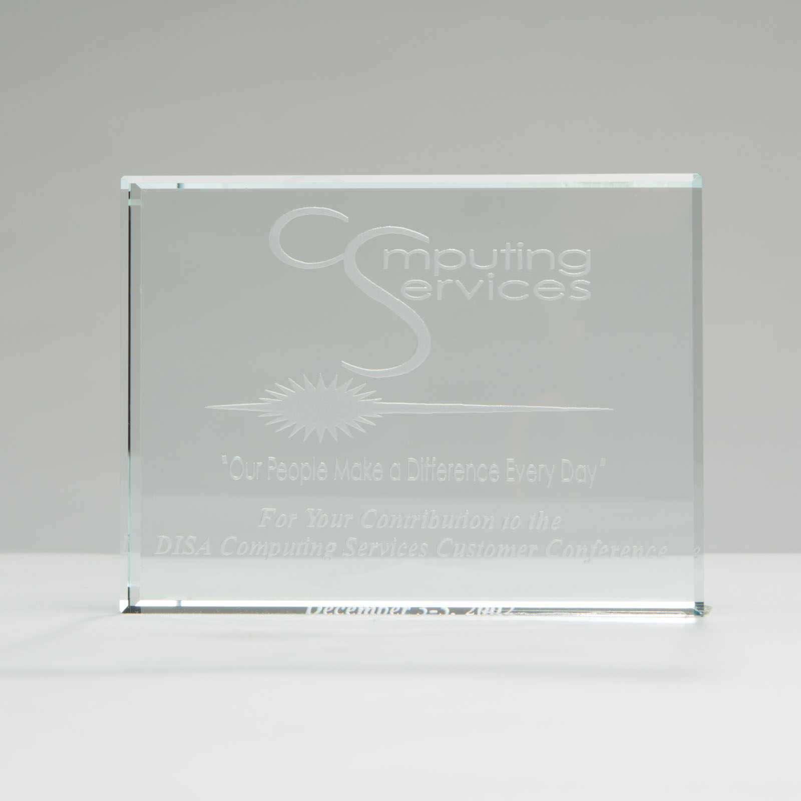 Custom Glass Awards | Woltman Trophies & Awards | St. Louis