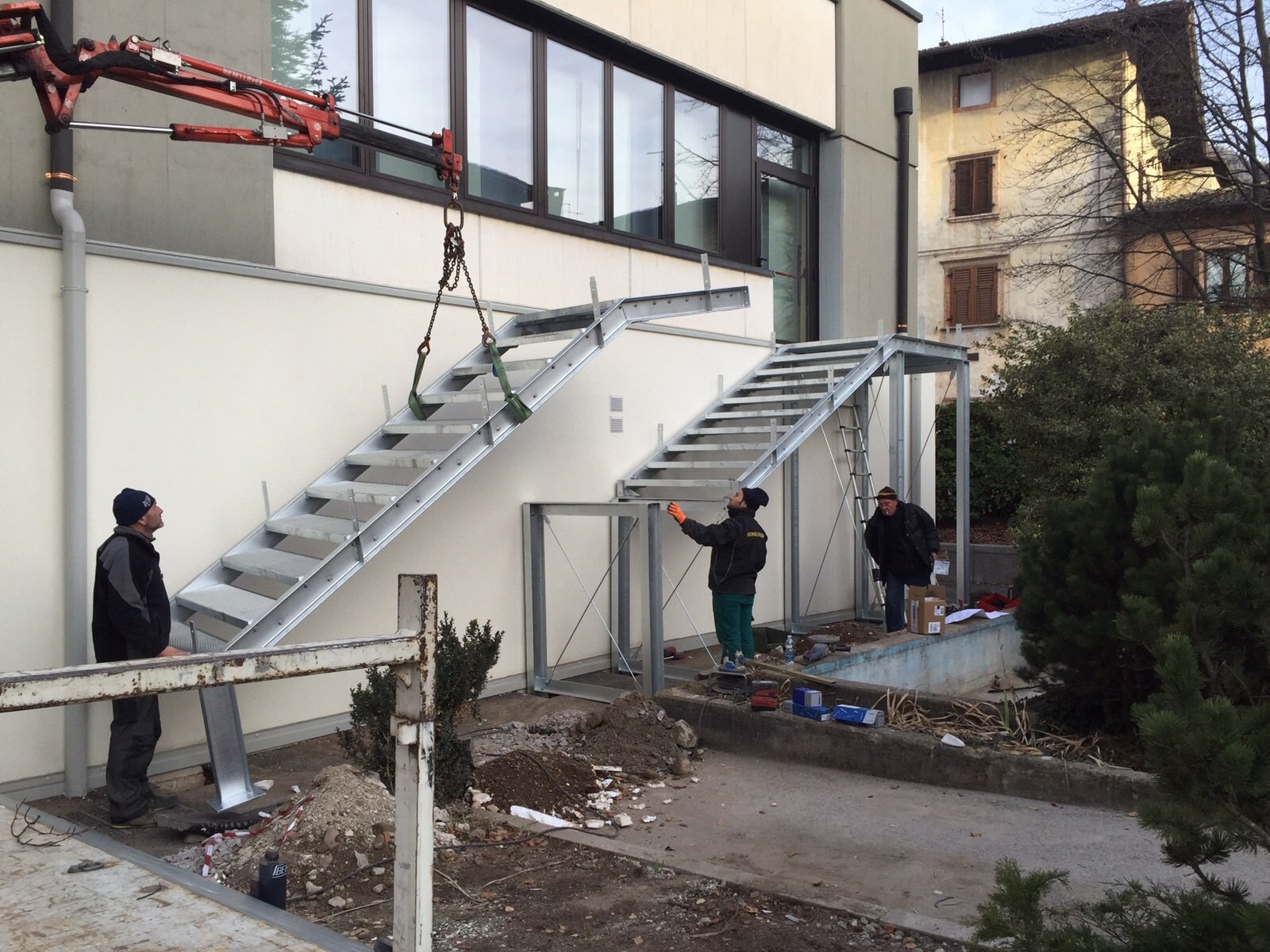 Scale in ferro | Pergine Valsugana, TN | Carpenteria Lelli