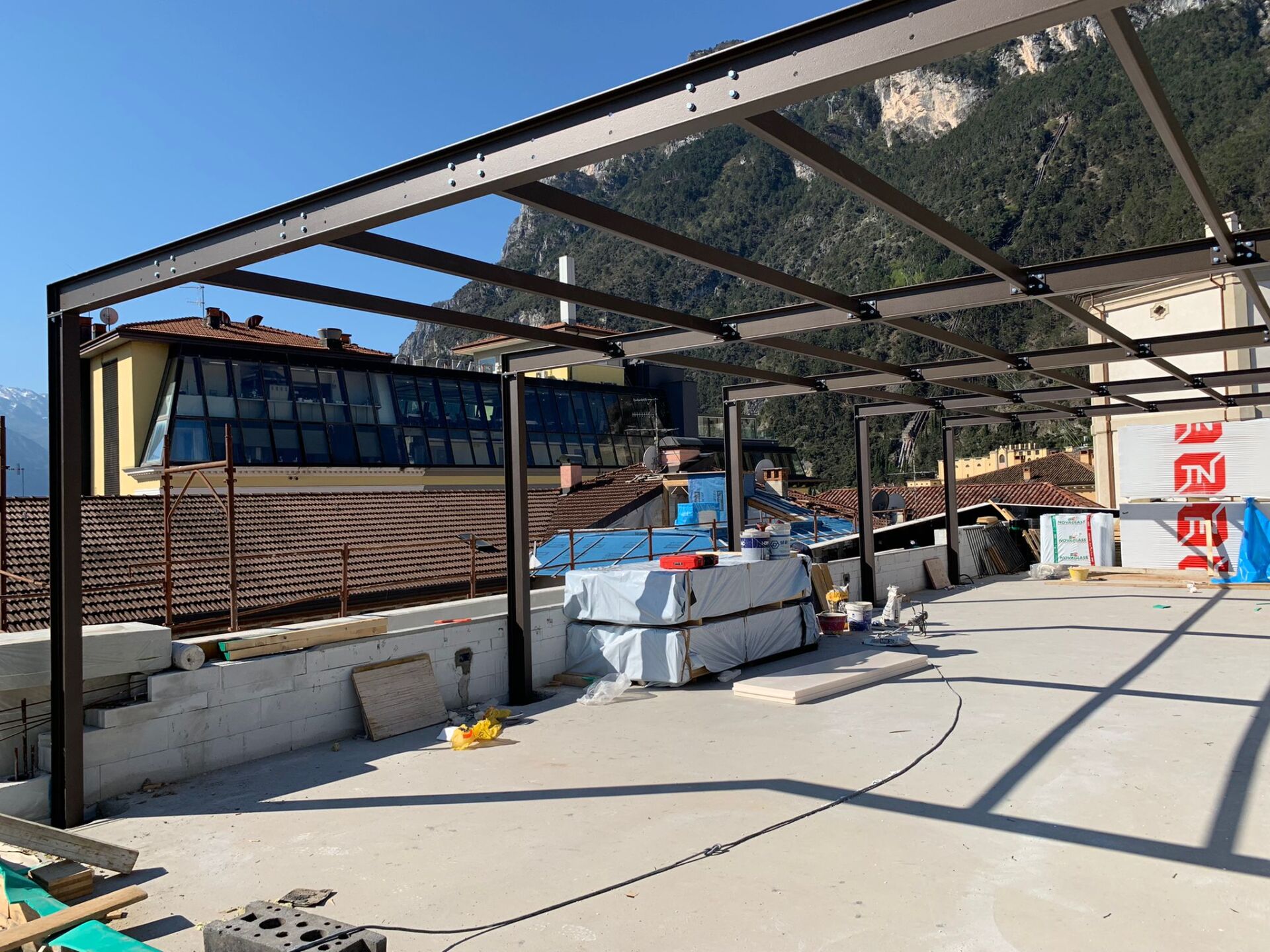 Tettoie in ferro | Pergine Valsugana | Carpenteria Lelli