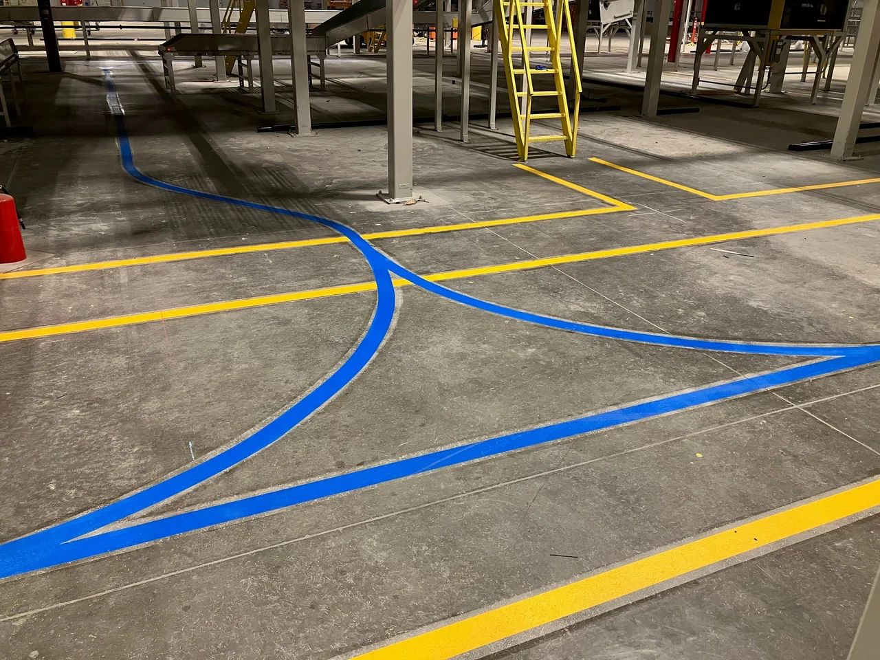 Floor Striping Service | Riverdale, MI | Keystone 5S Floor Striping
