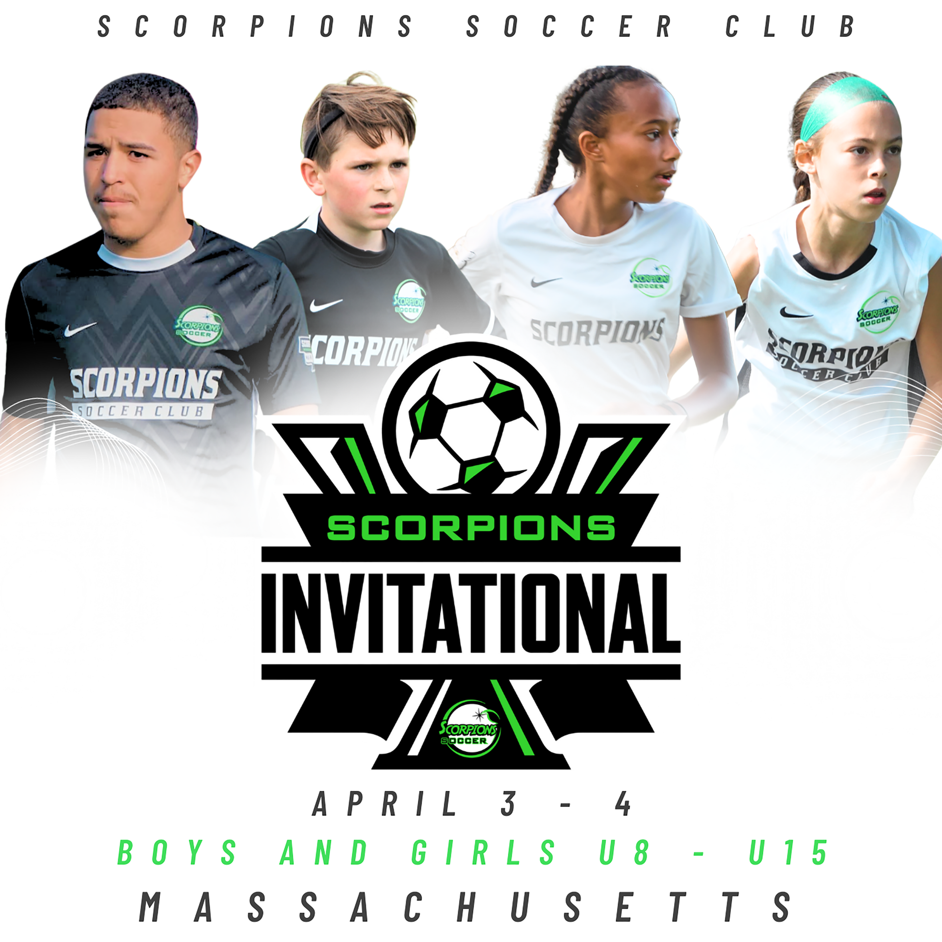 Scorpions Tournaments | Youth Soccer Events in MA & RI