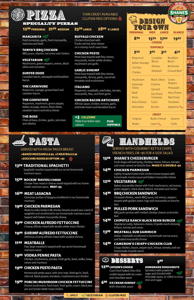 Home [www.shanespizza.com]