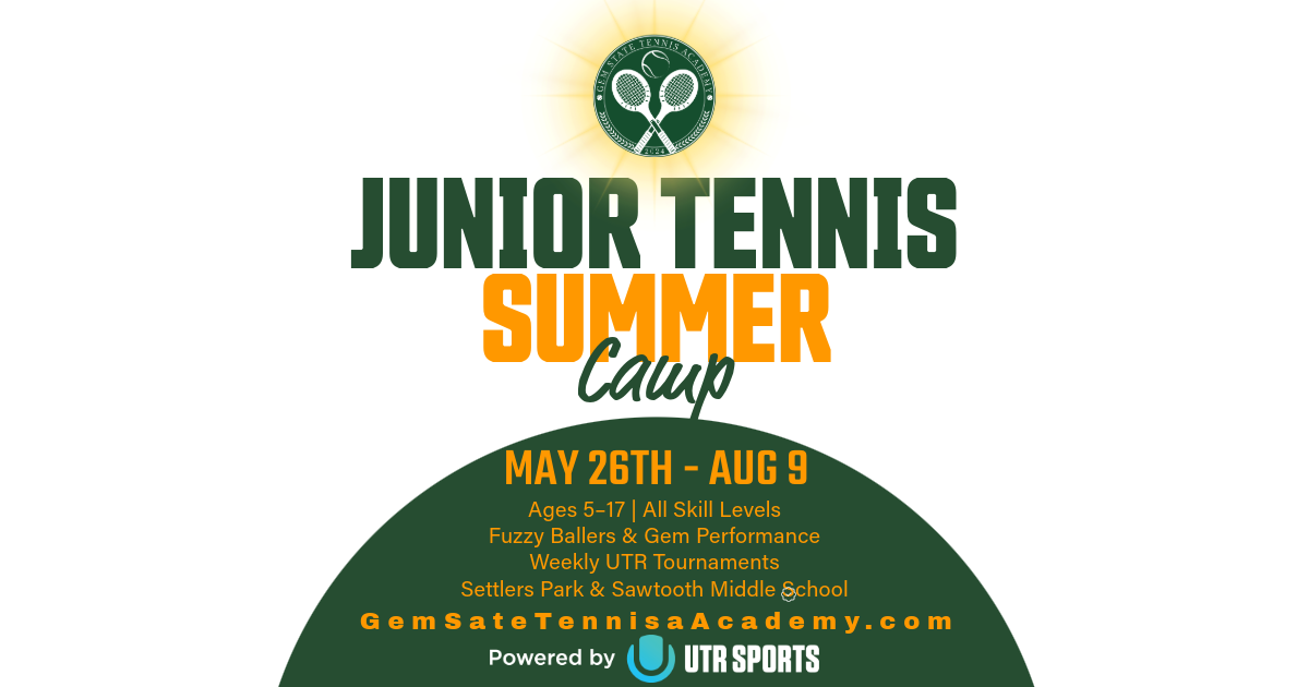 Summer Tennis Camps in Treasure Valley | Gem State Tennis Academy