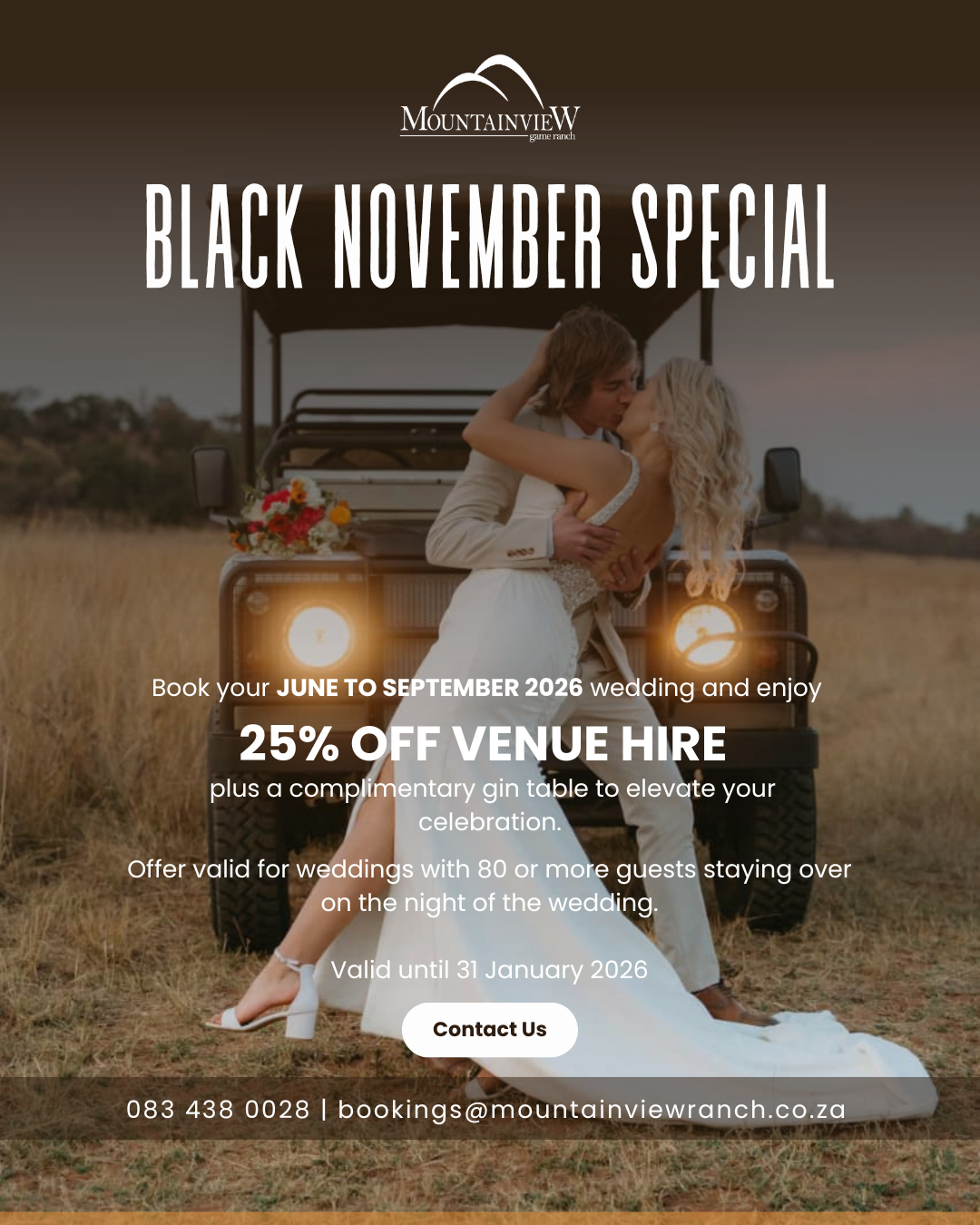 Wedding Venue Limpopo - Mountainview Game Ranch