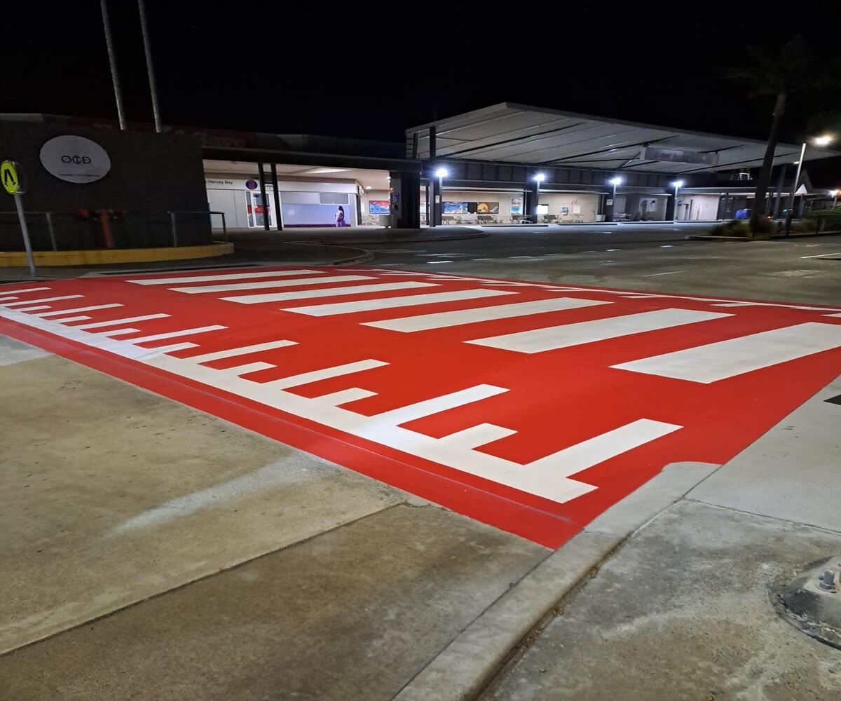 Thermoplastic Line Marking Fraser Coast | Spraywayz Linemarking