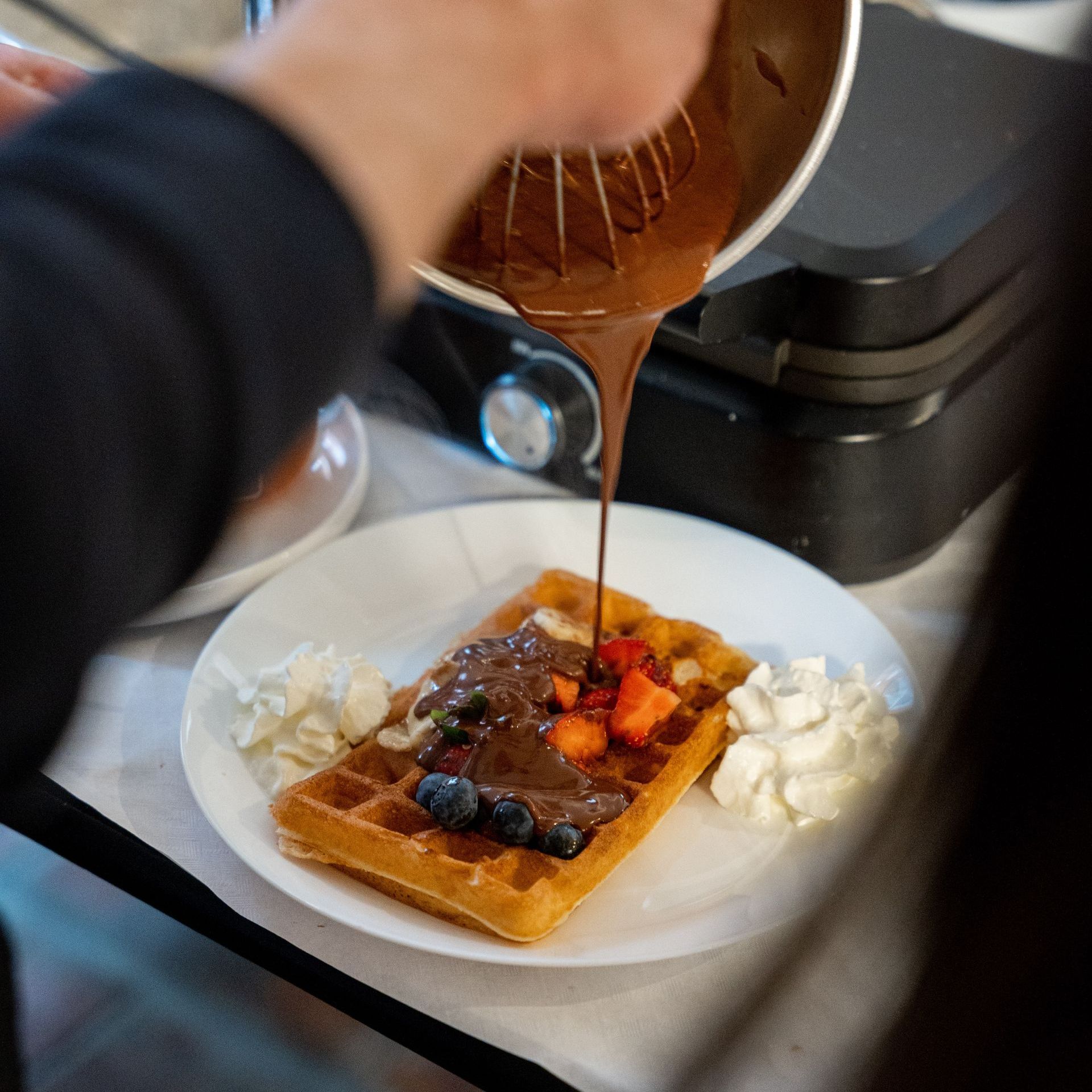 The Waffles 'n Beer Workshop in Bruges