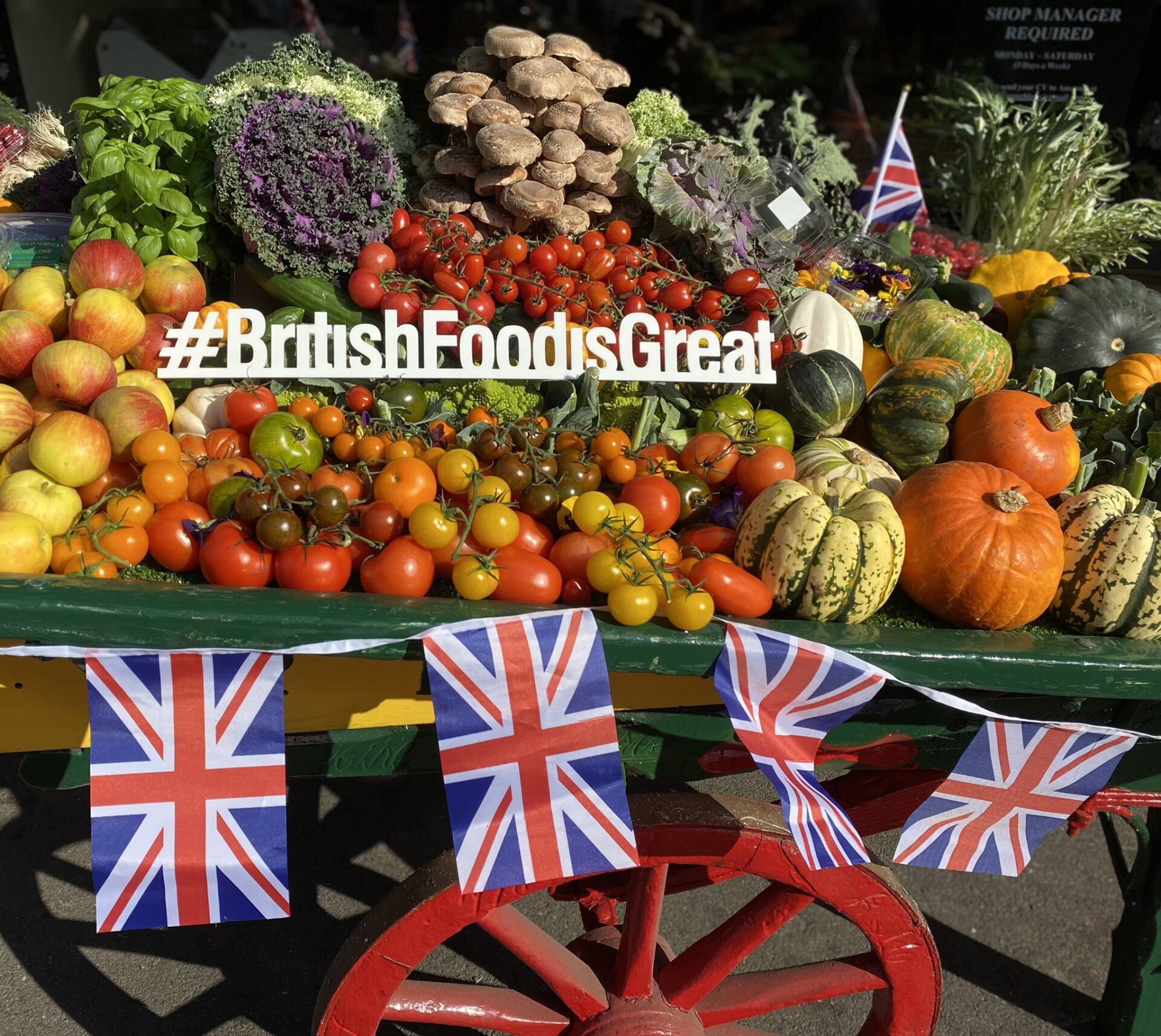 Great British Food Fortnight bake at Coughlans