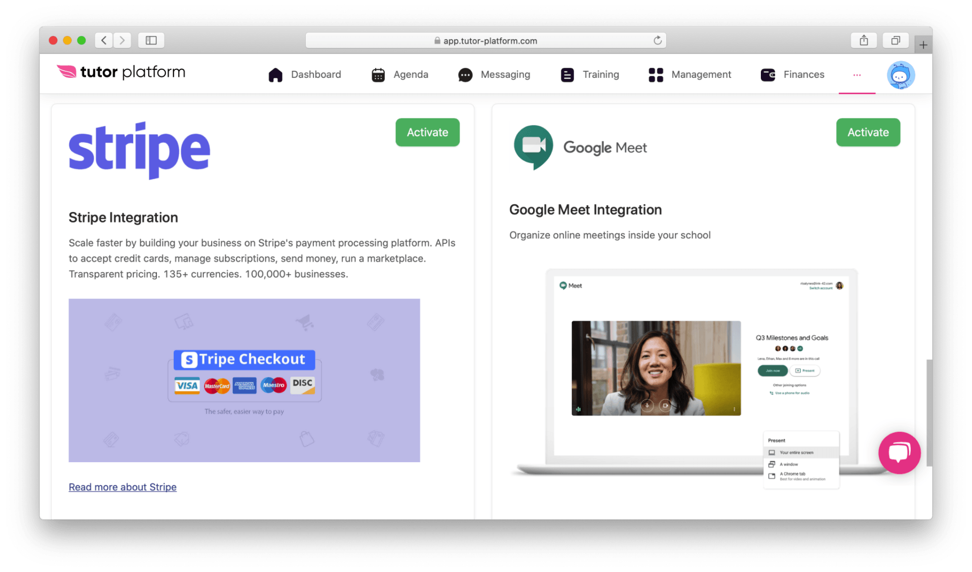 Stripe Integration Stripe Integration