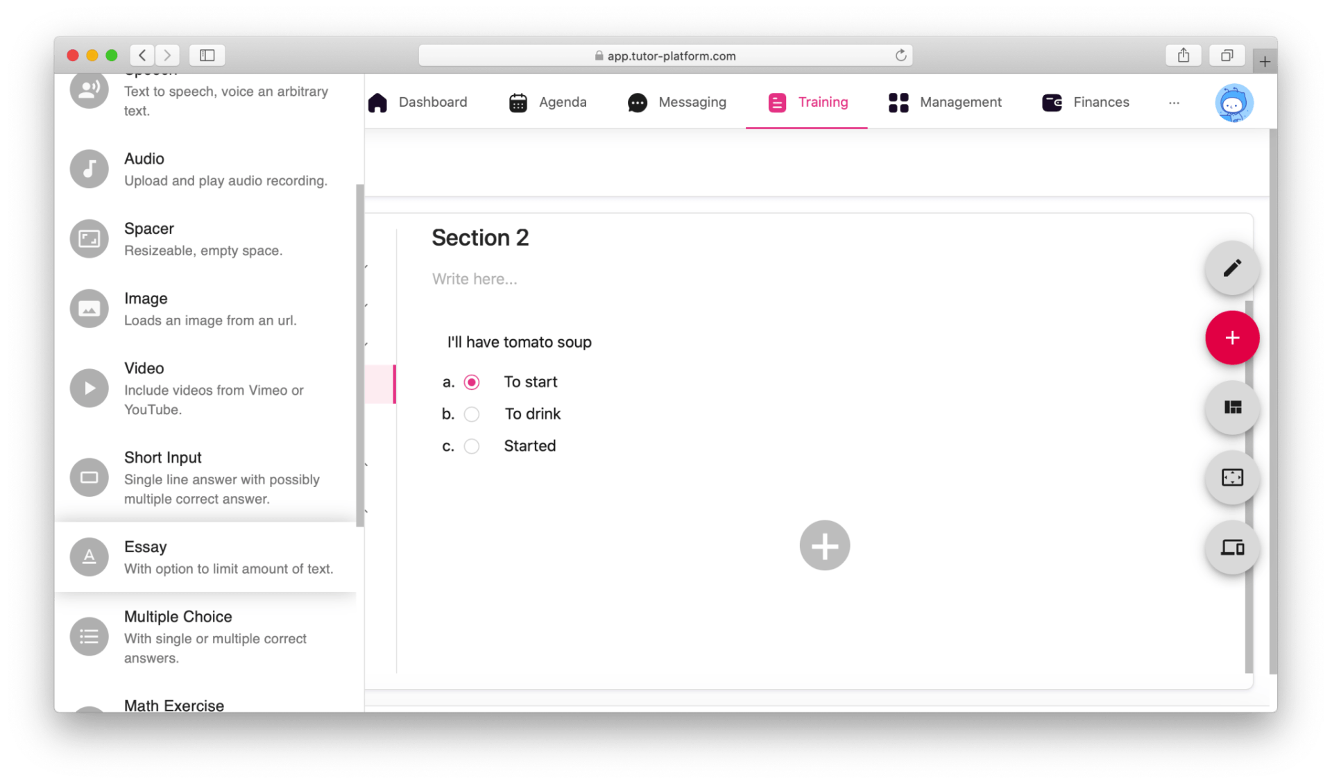 Tutor Platform | All-in-one Teaching and Learning LMS