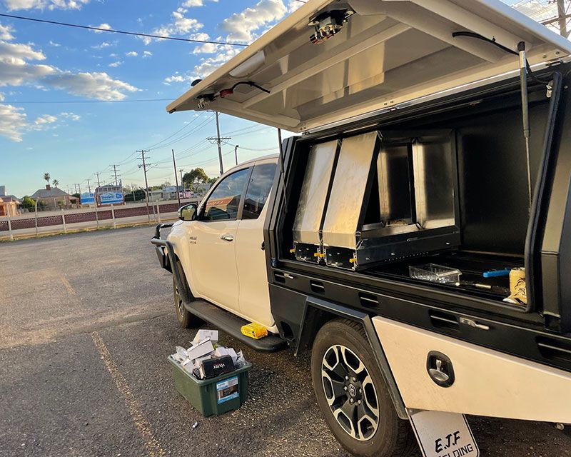 Ute Canopy in Dubbo | EJF Built