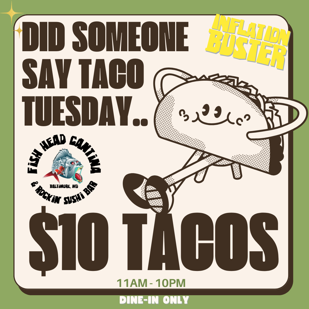 Our Specials | Fish Head Cantina & Rockin' Sushi Bar
