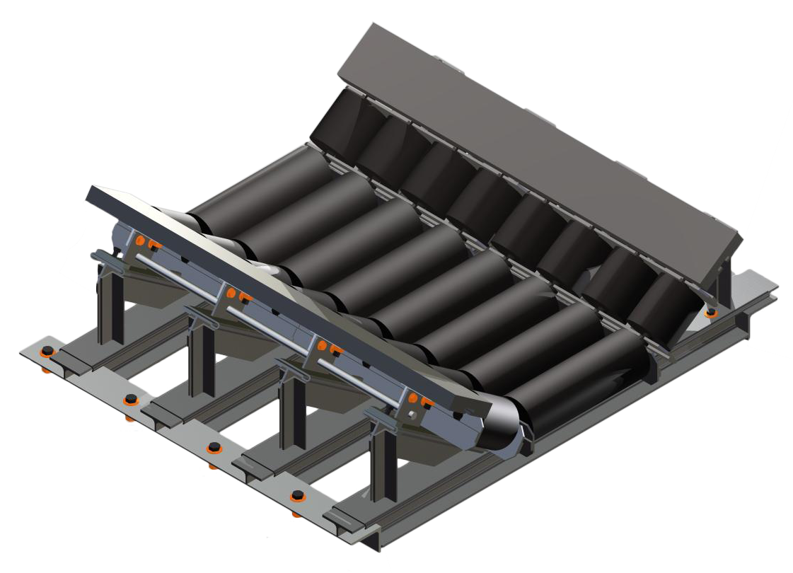Conveyor Impact Beds & Belt Support | ESS Engineering